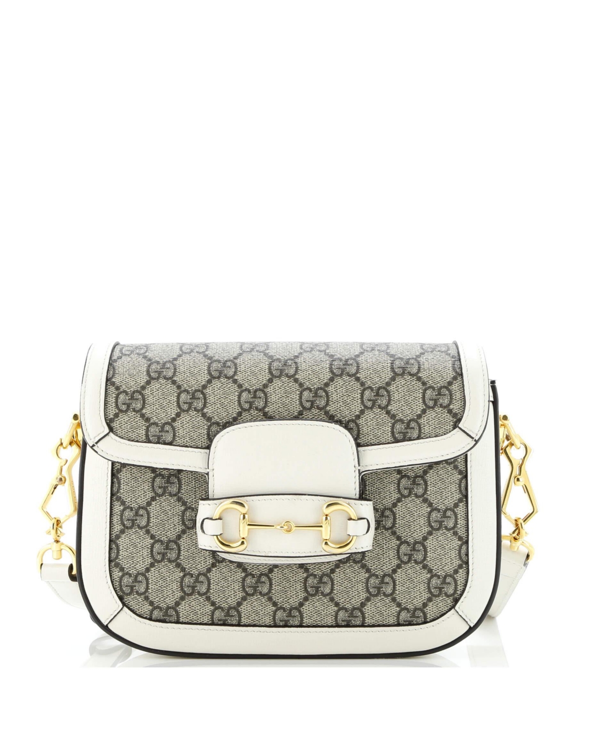 Click here for Pre-Owned Gucci Mini Horsebit 1955 Shoulder Bag Gg... prices