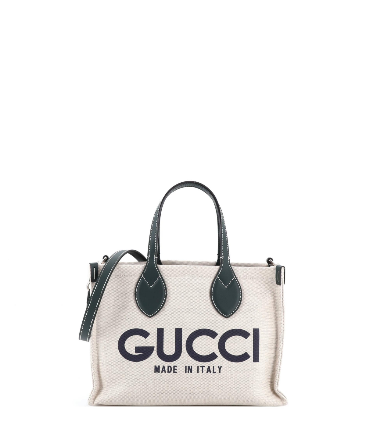 Click here for Pre-Owned Gucci Small Logo Shopper Tote Printed Ca... prices