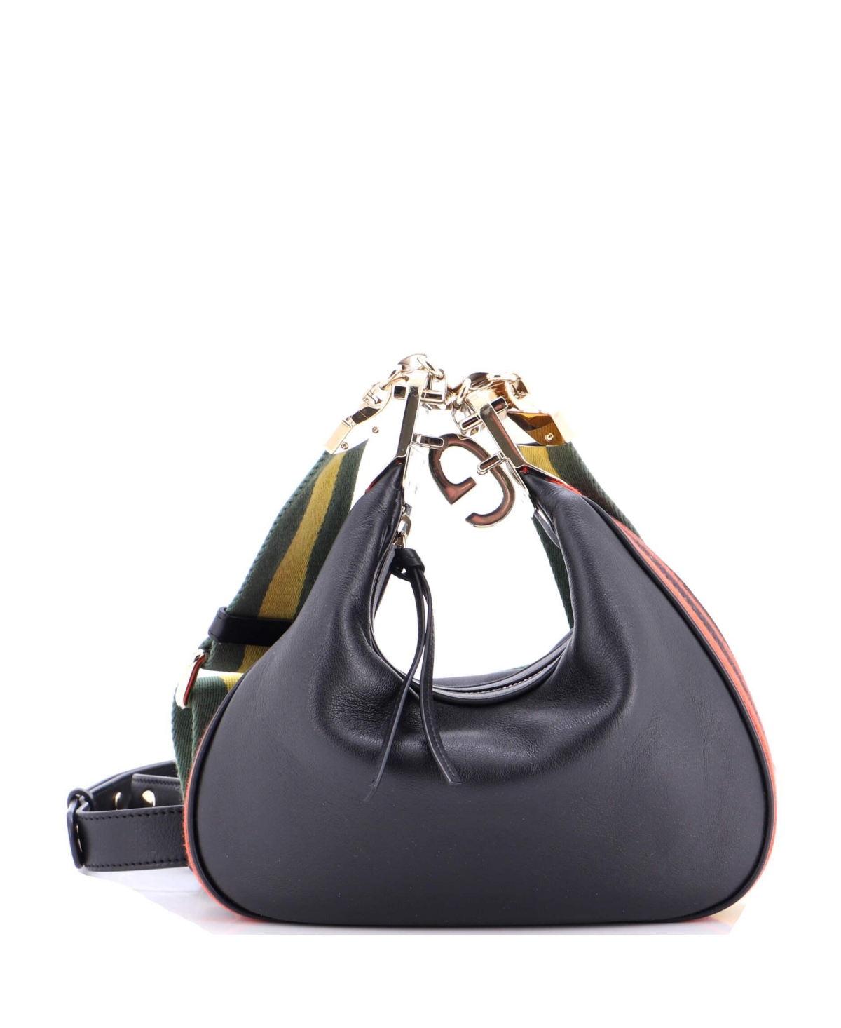 Click here for Pre-Owned Gucci Small Attache Shoulder Bag Leather... prices