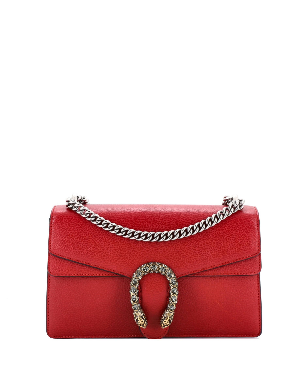 Click here for Pre-Owned Gucci Small Dionysus Bag Leather - Red prices