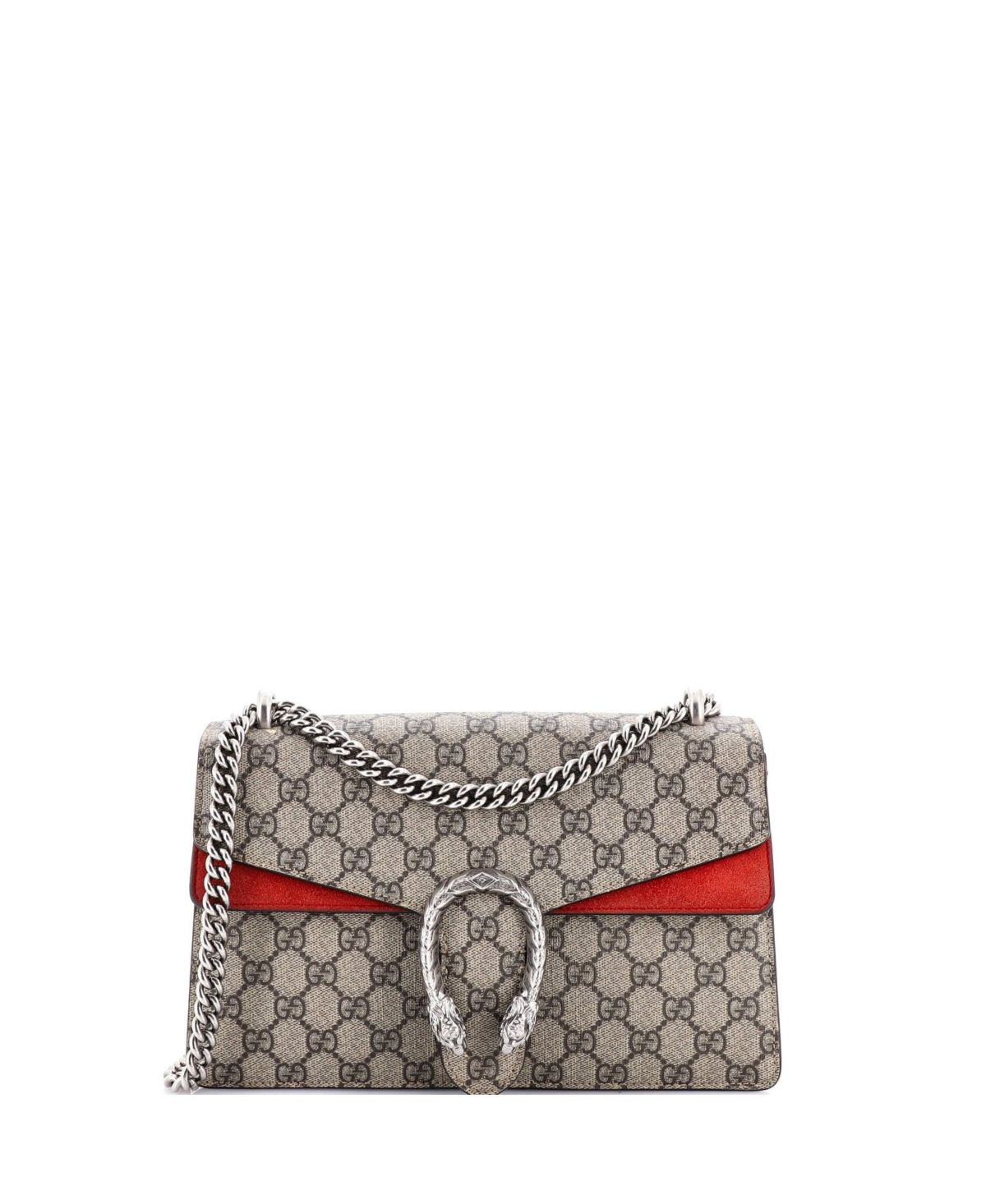 Click here for Pre-Owned Gucci Small Dionysus Bag Gg Coated Canva... prices