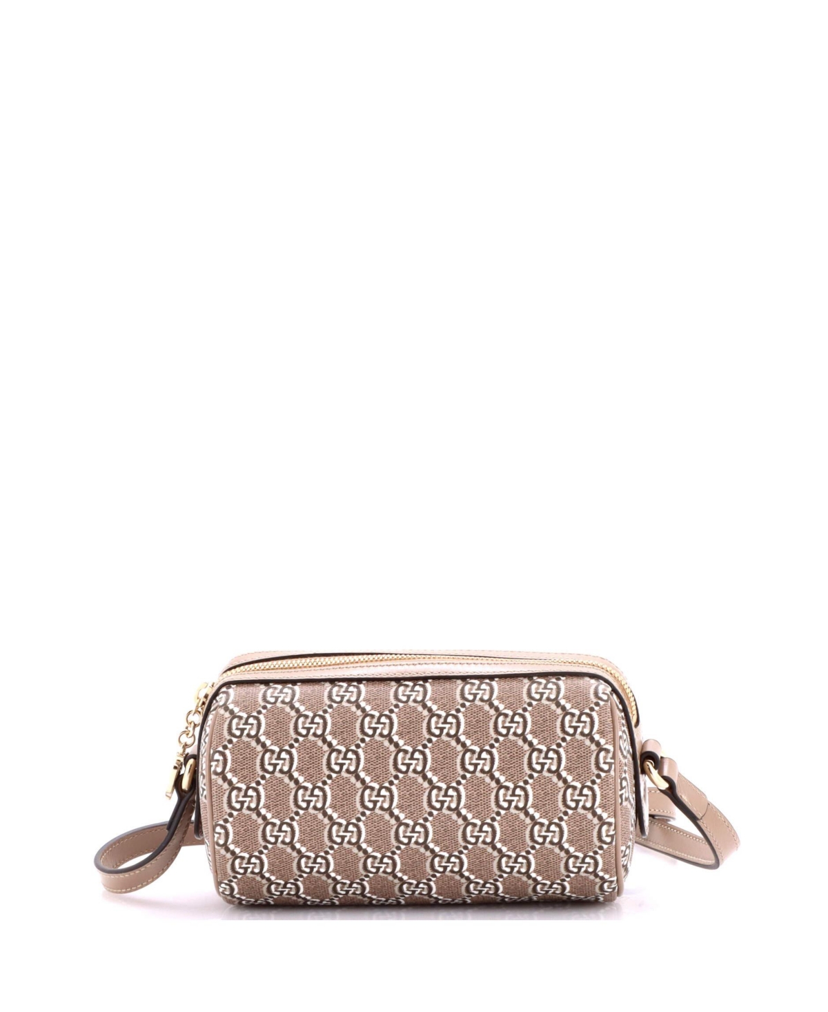 Click here for Pre-Owned Gucci Mini Cylindrical Shoulder Bag Gg S... prices