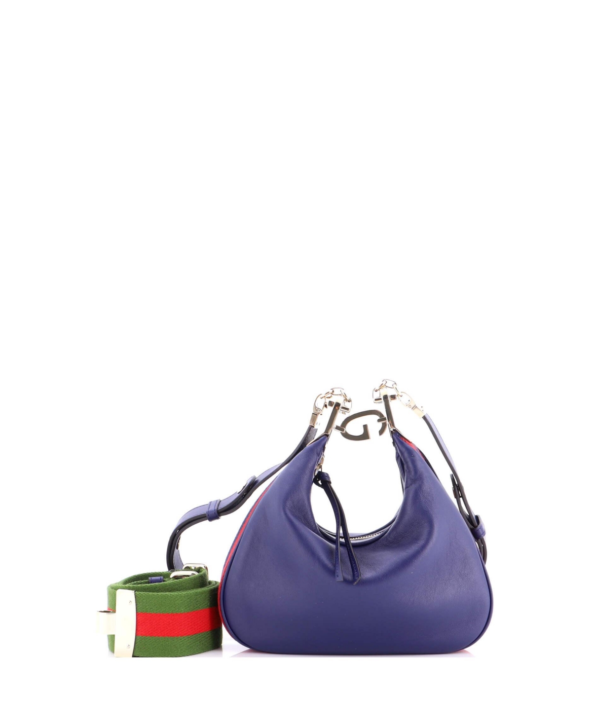 Click here for Pre-Owned Gucci Small Attache Shoulder Bag Leather... prices