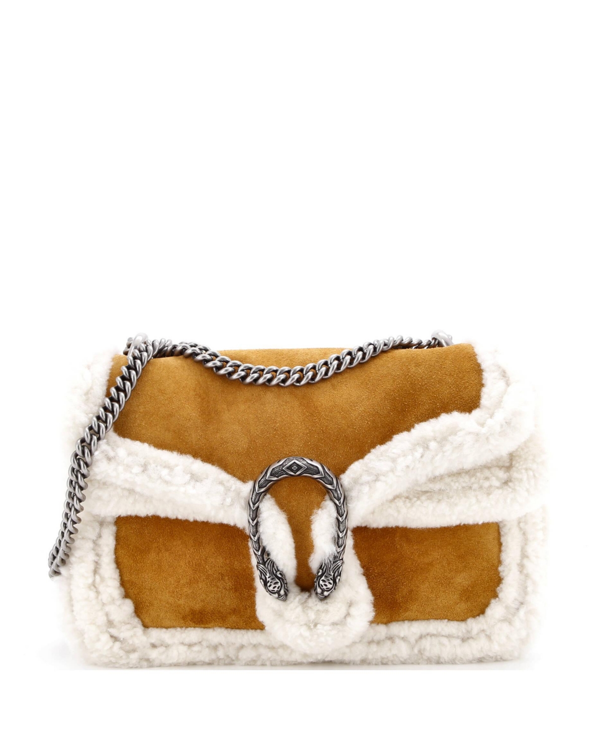 Click here for Pre-Owned Gucci Medium Dionysus Bag Suede with She... prices