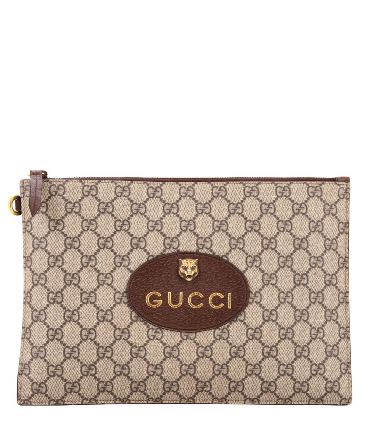 Click here for Pre-Owned Gucci Neo Vintage Wristlet Pouch Gg Coat... prices