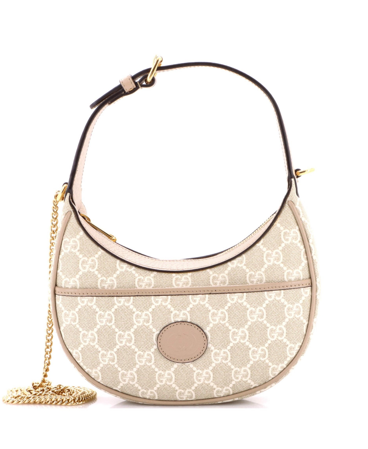 Click here for Pre-Owned Gucci Mini Interlocking G Patch Half Moo... prices