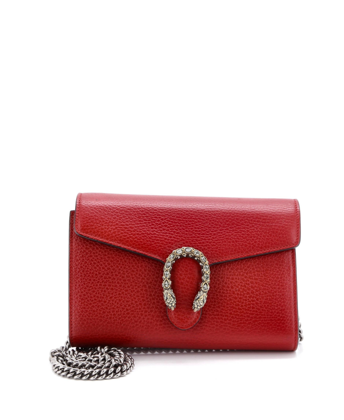 Click here for Pre-Owned Gucci Small Dionysus Chain Wallet Leathe... prices