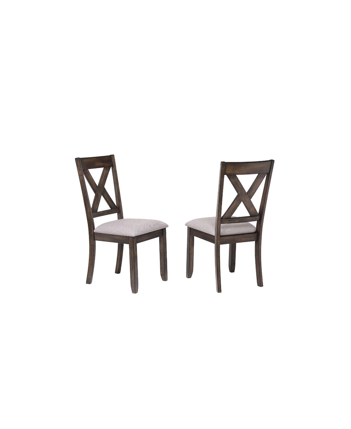 Click here for Kings Brand Furniture Set of 2 Dining Chairs - Bro... prices