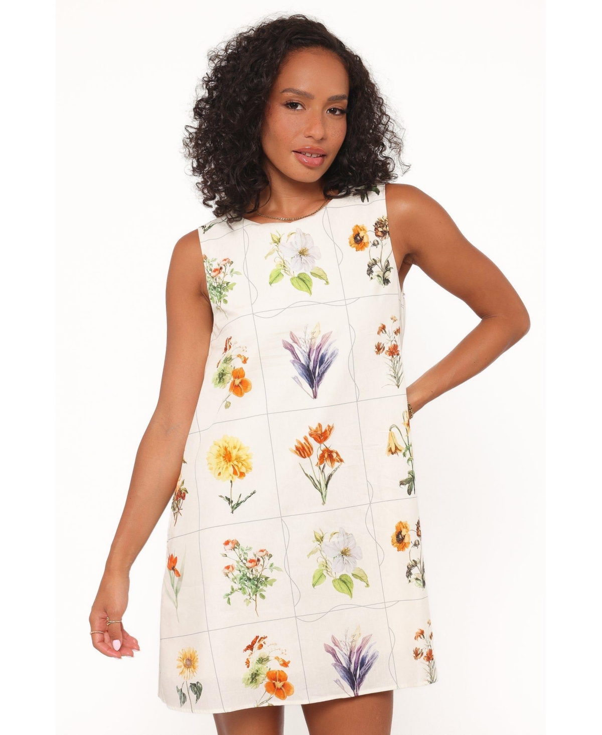 Click here for Petal and Pup Womens Elordi Mini Dress - Multi flo... prices