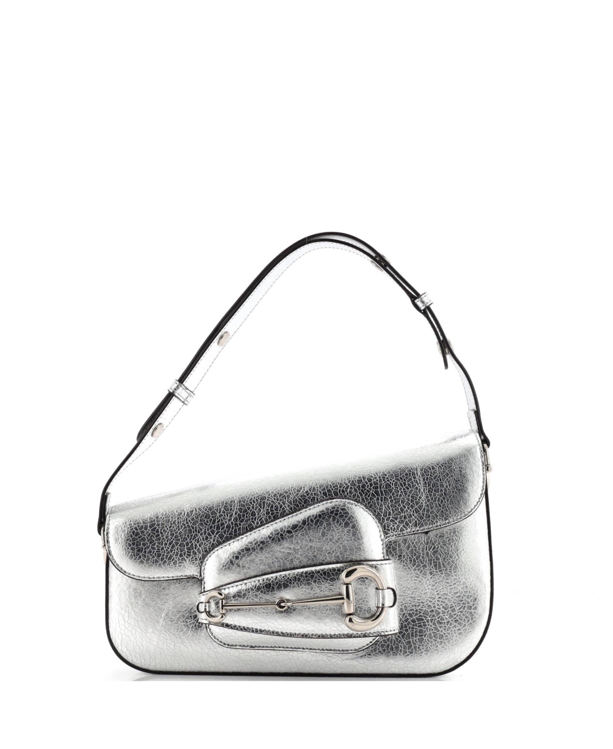 Click here for Pre-Owned Gucci Small Horsebit 1955 Asymmetric Sho... prices