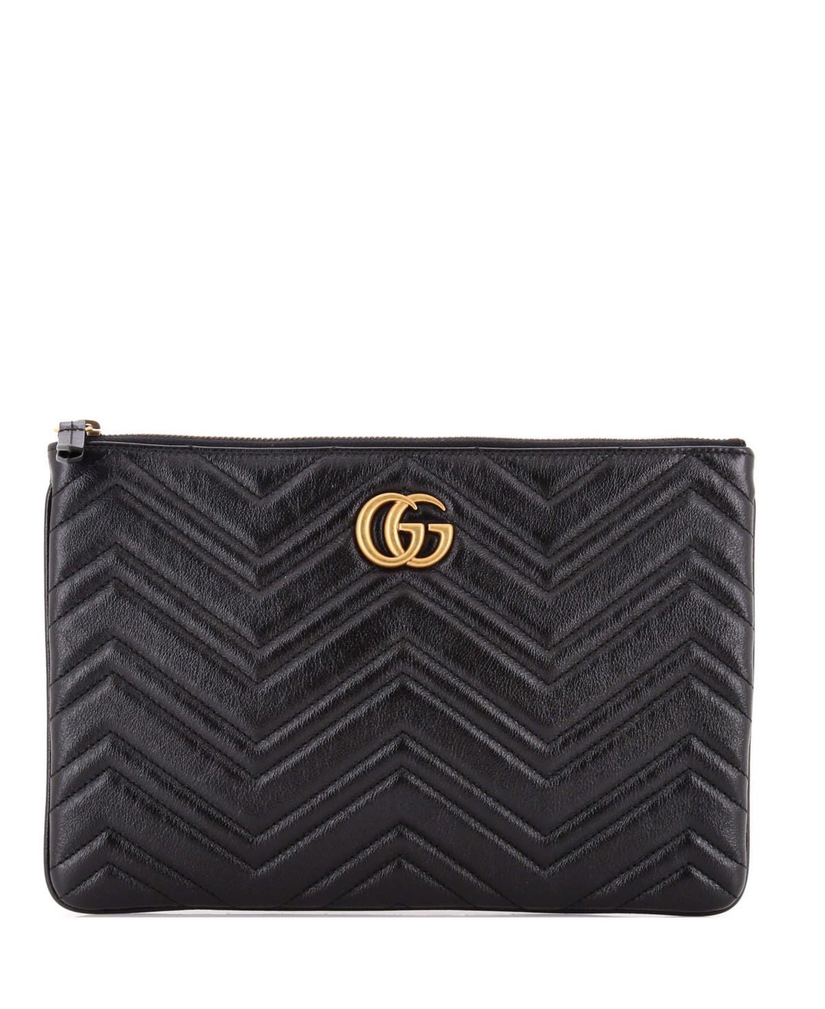 Click here for Pre-Owned Gucci Gg Marmont Clutch Matelasse Leathe... prices