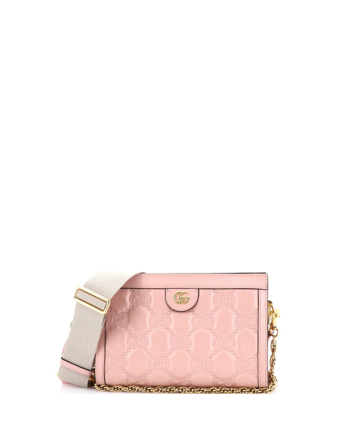 Click here for Pre-Owned Gucci Small Gg Shoulder Bag Gg Matelasse... prices
