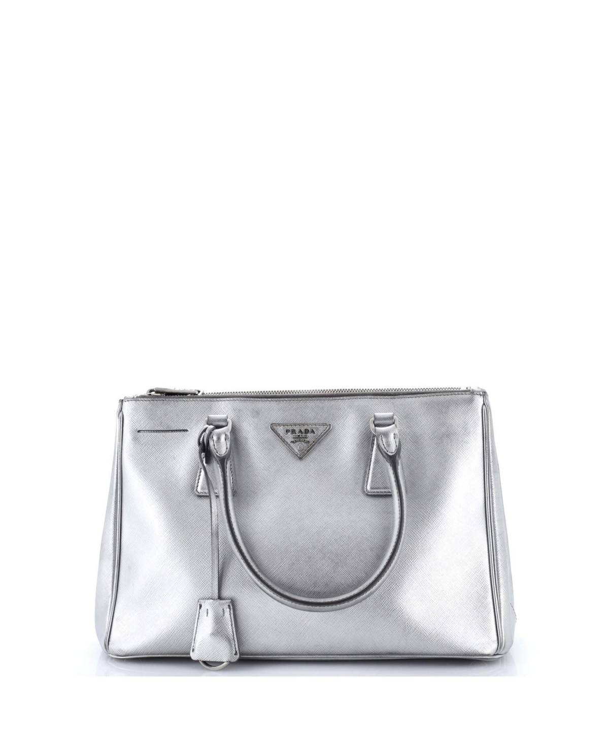 Click here for Pre-Owned Prada Small Double Zip Lux Tote Saffiano... prices