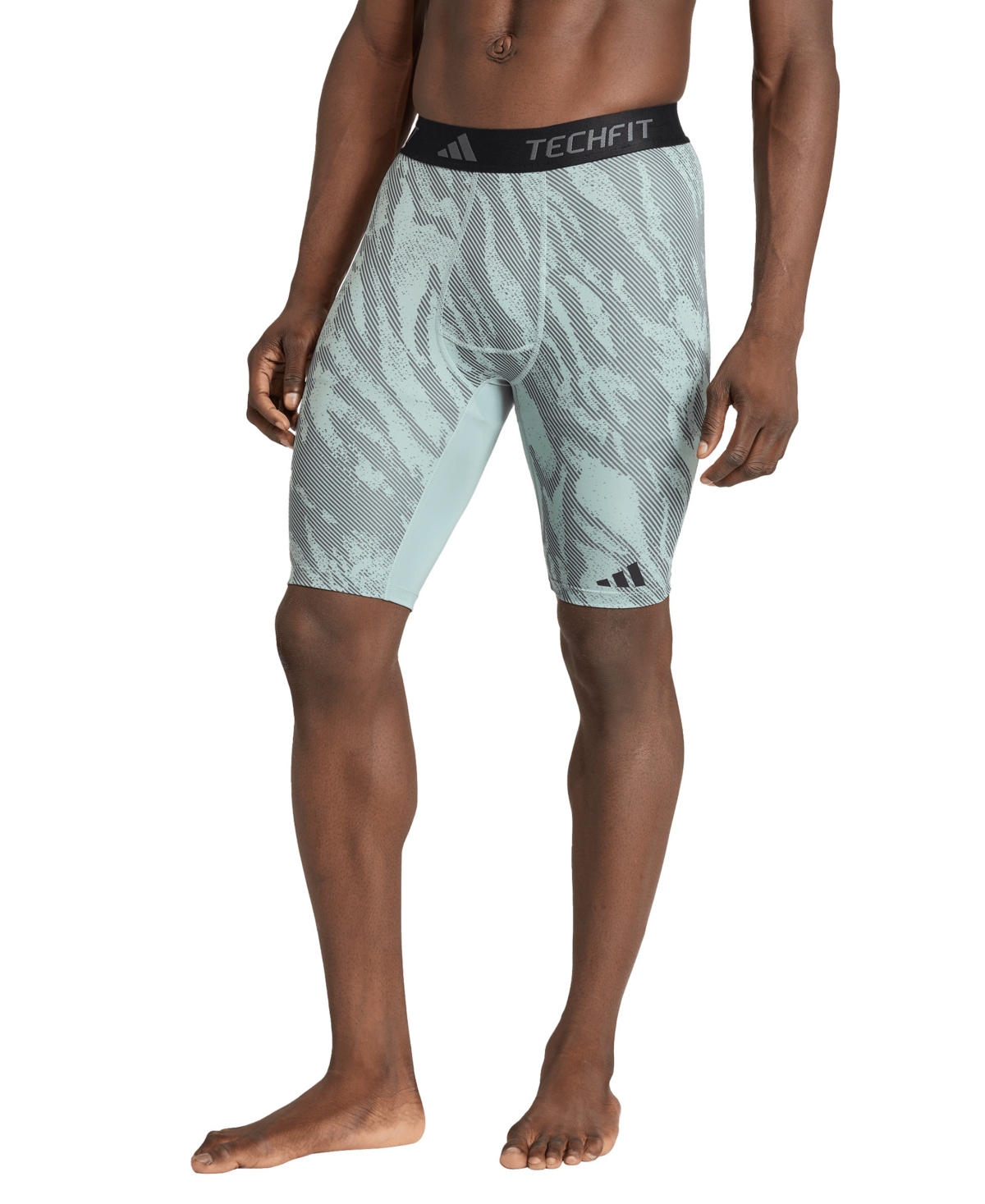 Click here for adidas Mens Tech Fitted All-Over Print Short Tight... prices