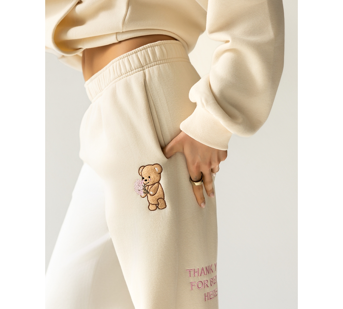 Click here for The Happy Camp3r Juniors Thank You Straight-Leg Sw... prices