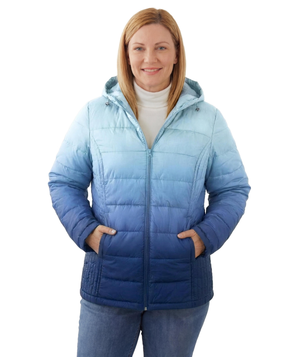 Click here for Woman Within Womens Plus Size Packable Puffer Jack... prices