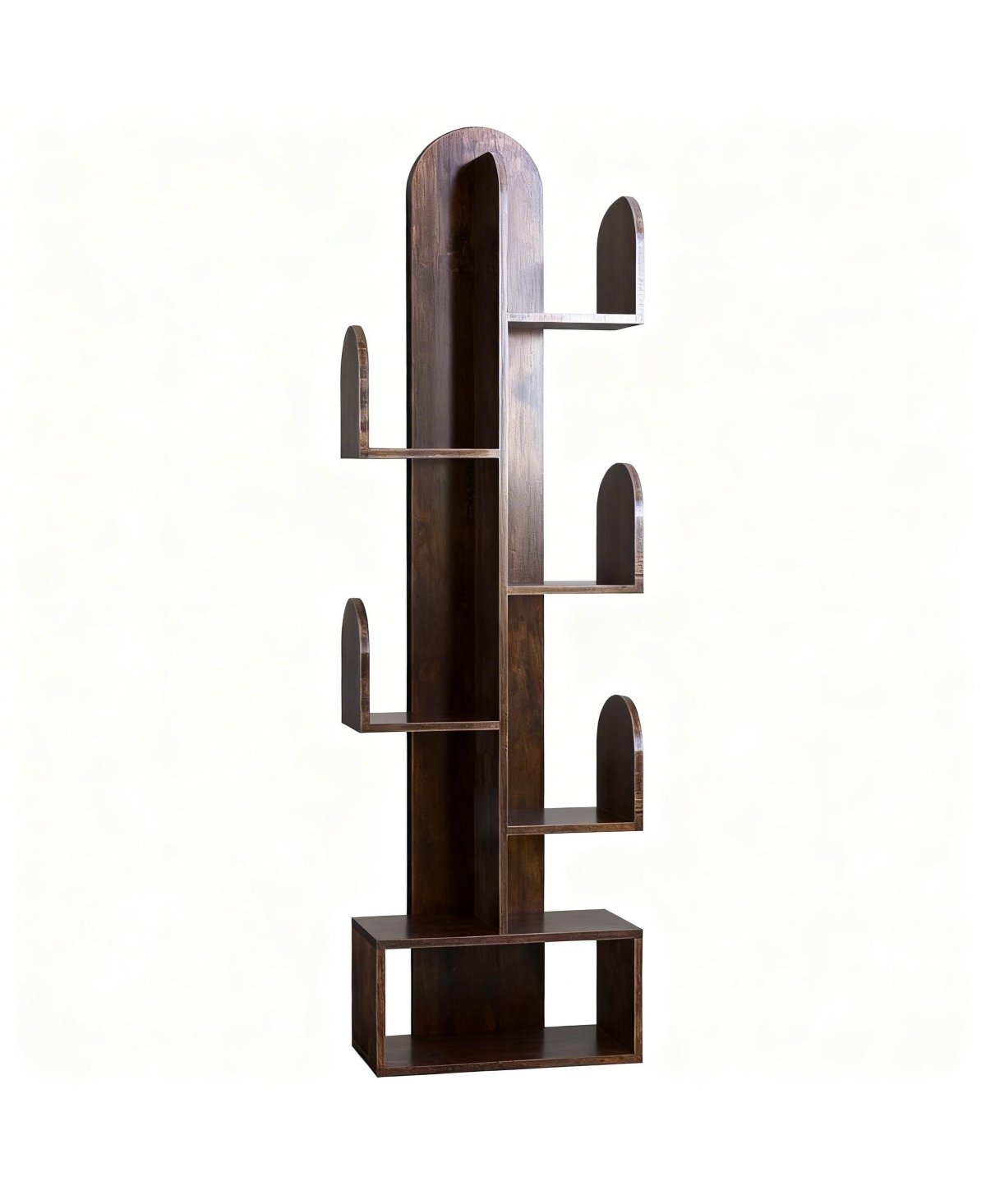 Click here for Yigii Cactus Tree Bookshelf Wood Corner Storage Ra... prices