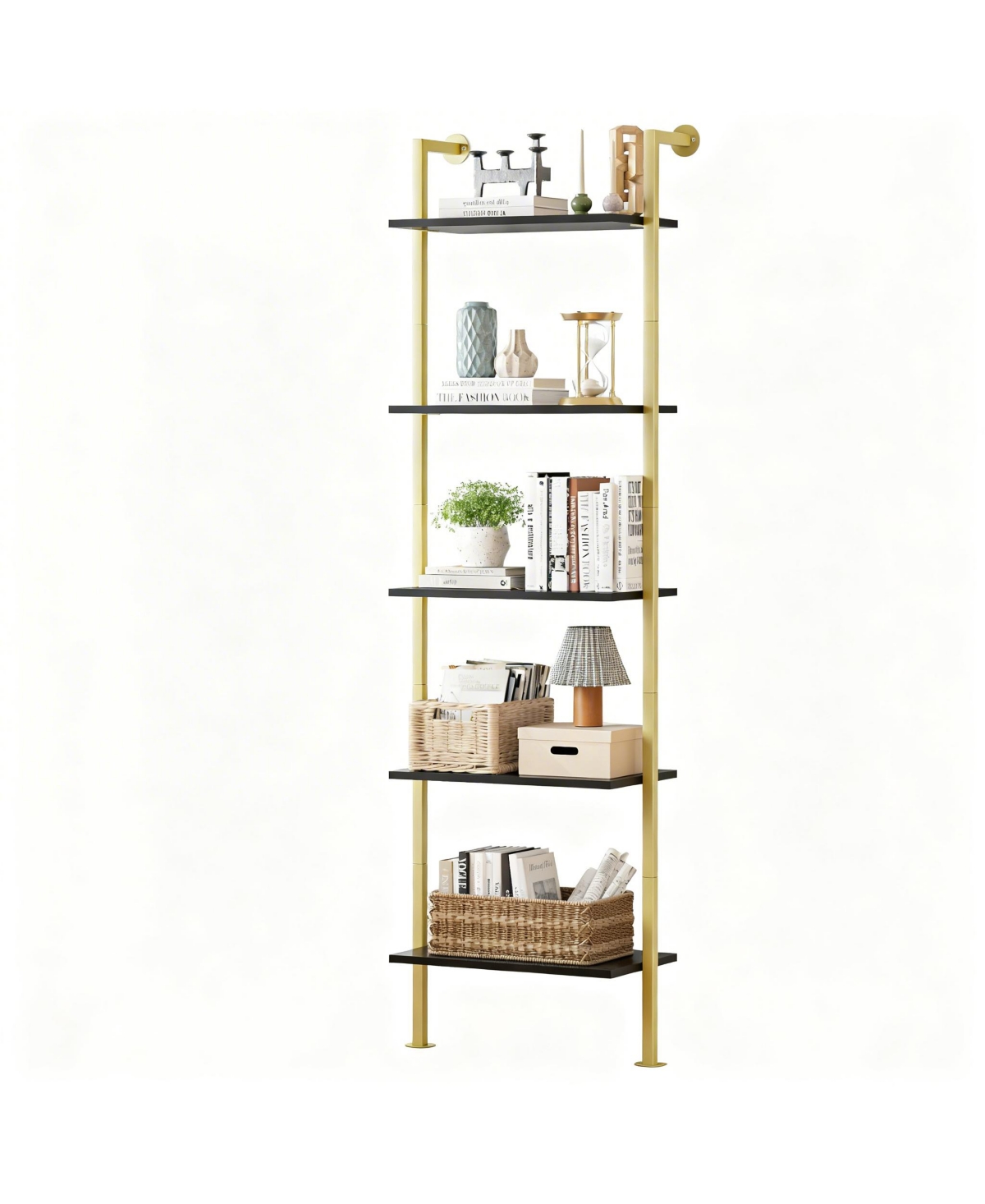 Click here for Yigii Ladder Bookshelf Wall-Mounted Solid Wood Ind... prices