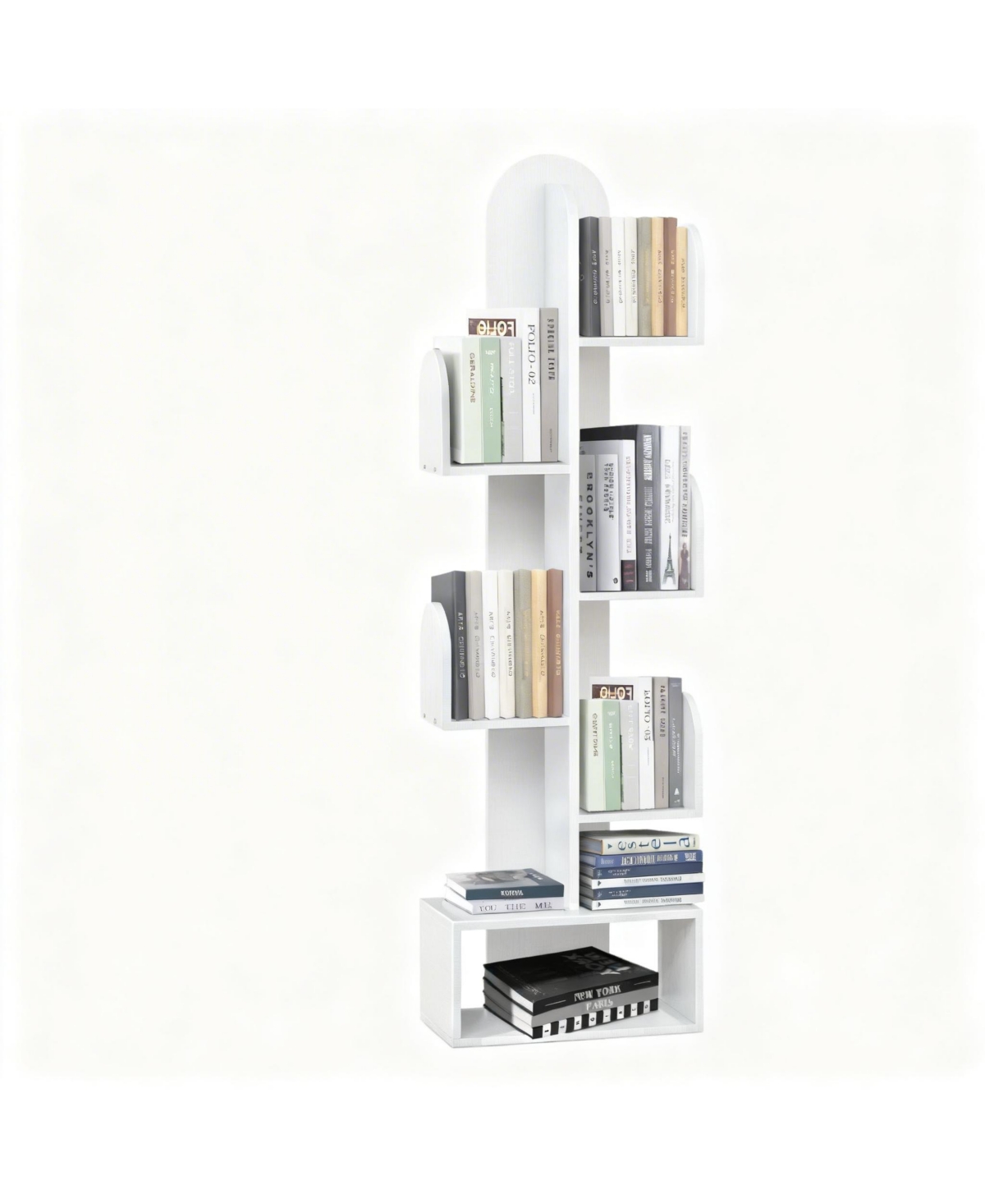Click here for Yigii Cactus Tree Bookshelf Wood Corner Storage Ra... prices