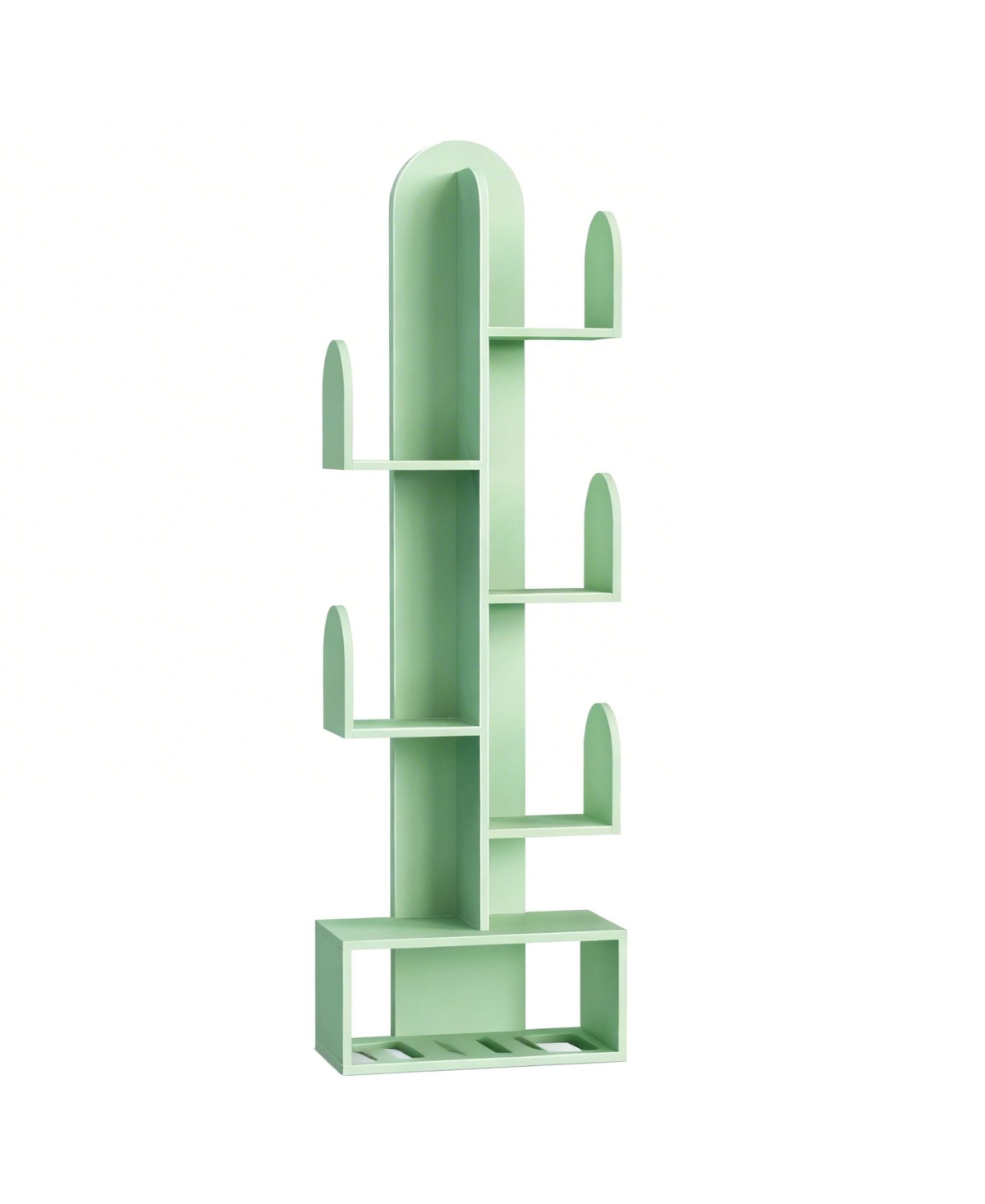 Click here for Yigii Cactus Tree Bookshelf Wood Corner Storage Ra... prices