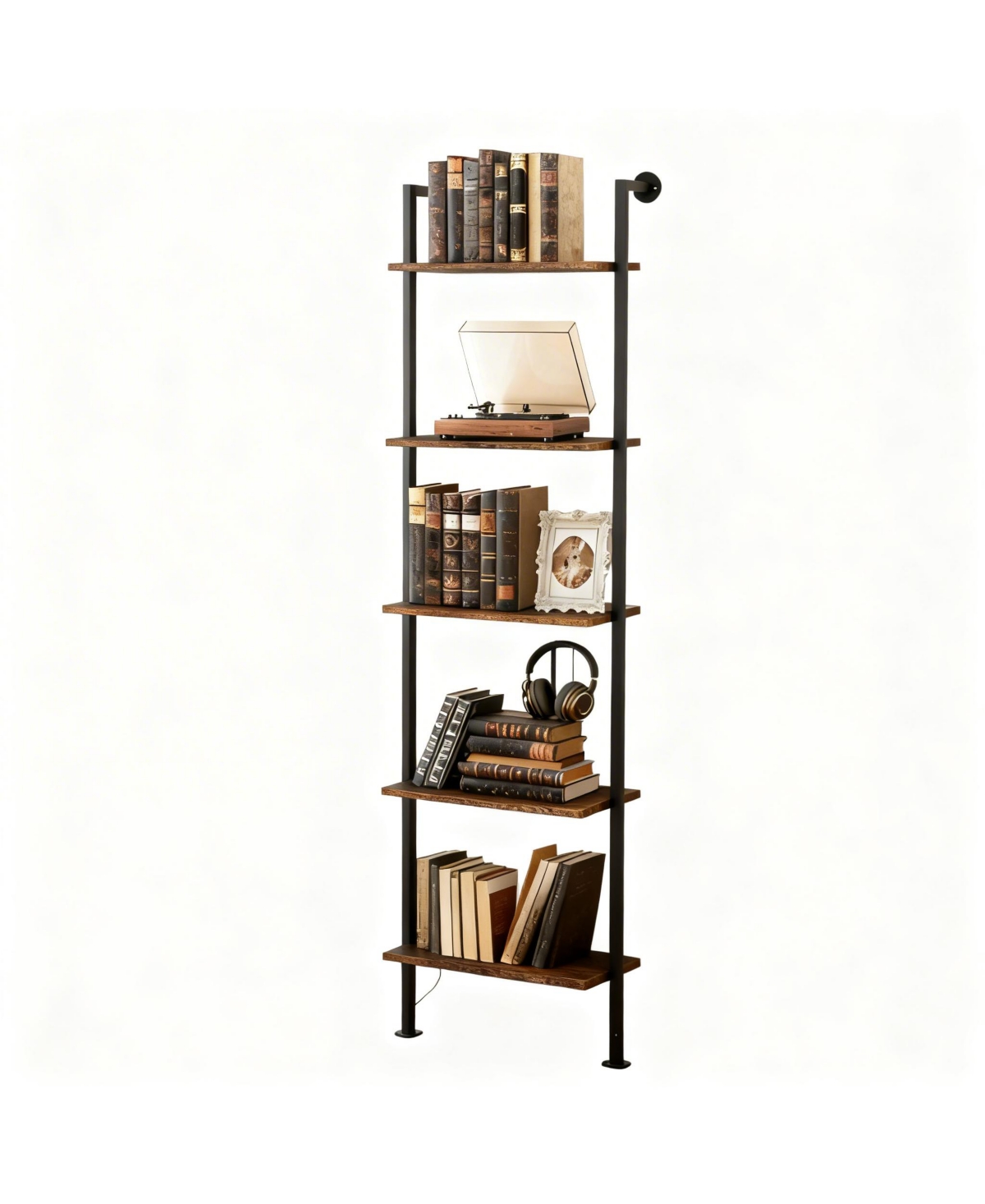 Click here for Yigii Ladder Bookshelf Wall-Mounted Solid Wood Ind... prices