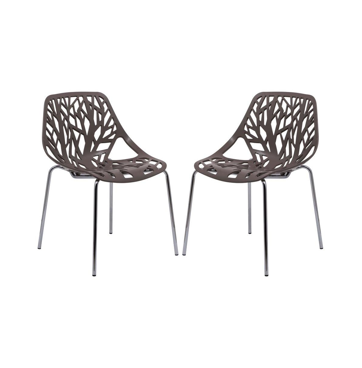 Click here for LeisureMod Modern Asbury Dining Chair w/ Chromed L... prices