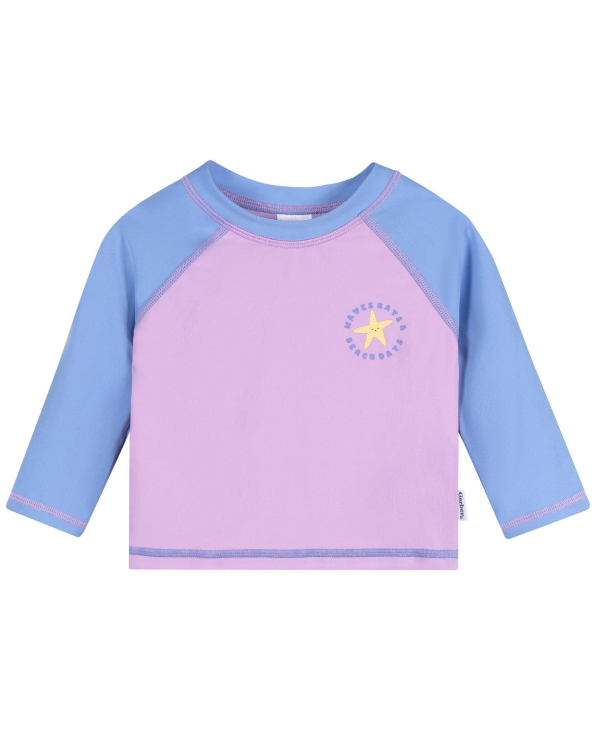 Click here for Gerber Toddler Rashguard Top - Lavender prices