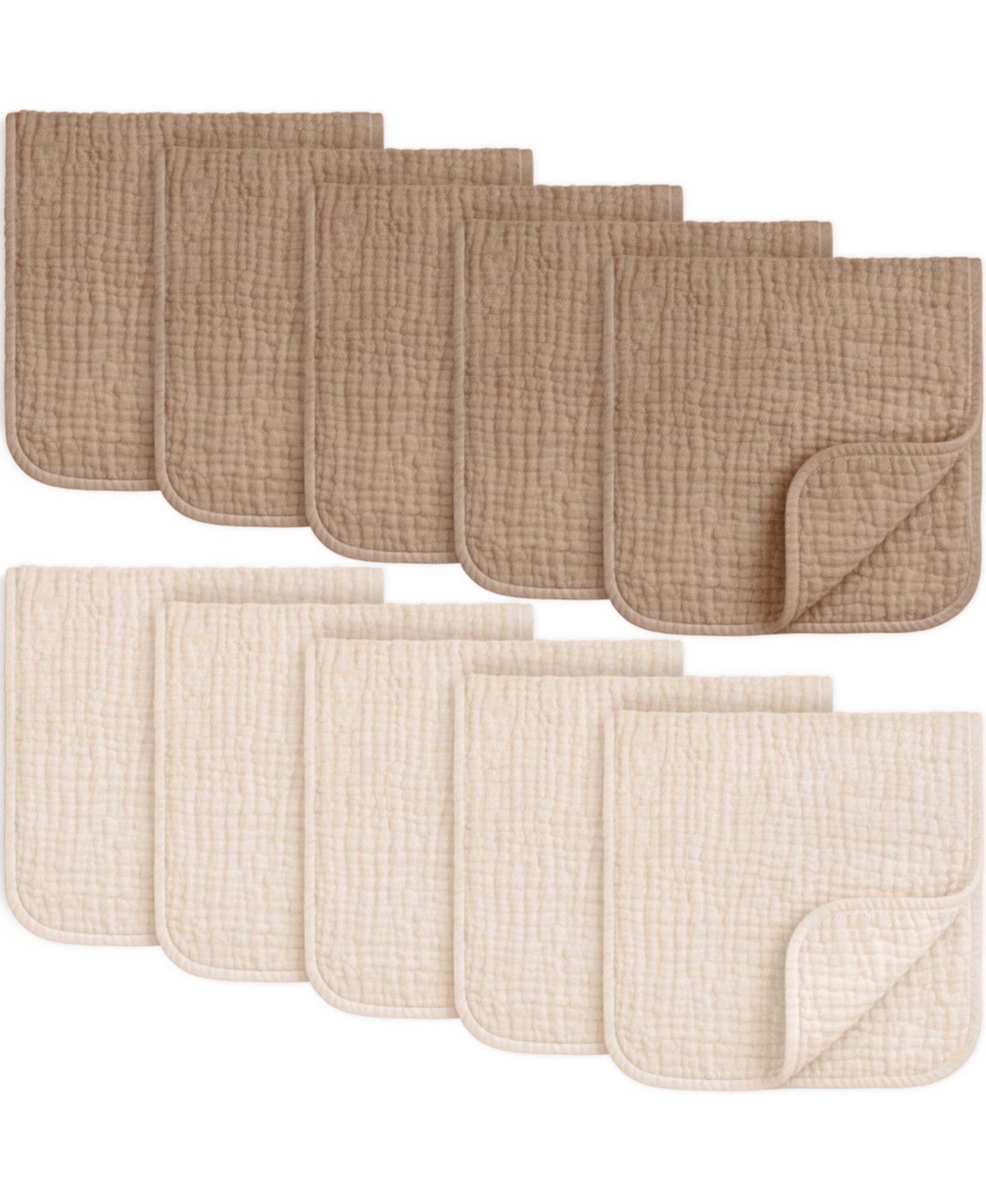 Click here for KeaBabies Kids 10-Pack Lyra Muslin Burp Cloths Bab... prices