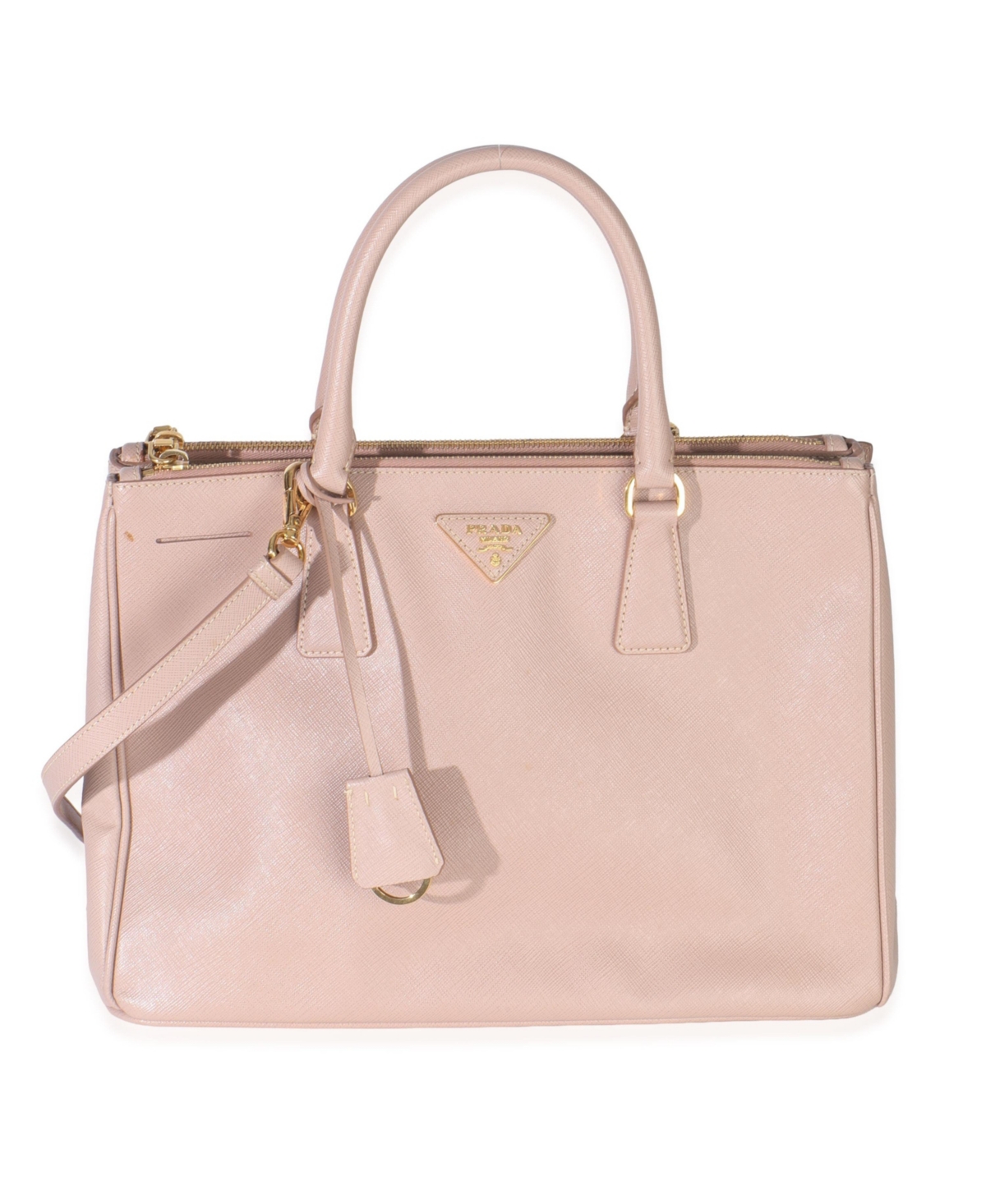 Click here for Pre-Owned Prada Beige Saffiano Lux Galleria Medium... prices