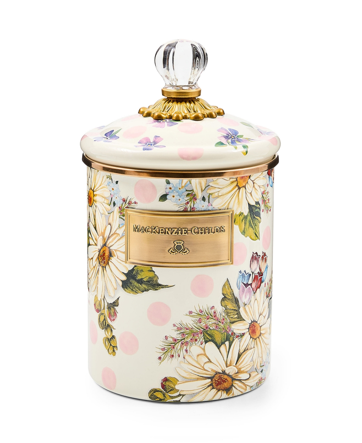 Click here for MacKenzie-Childs Wildflowers 48 oz. Medium Caniste... prices