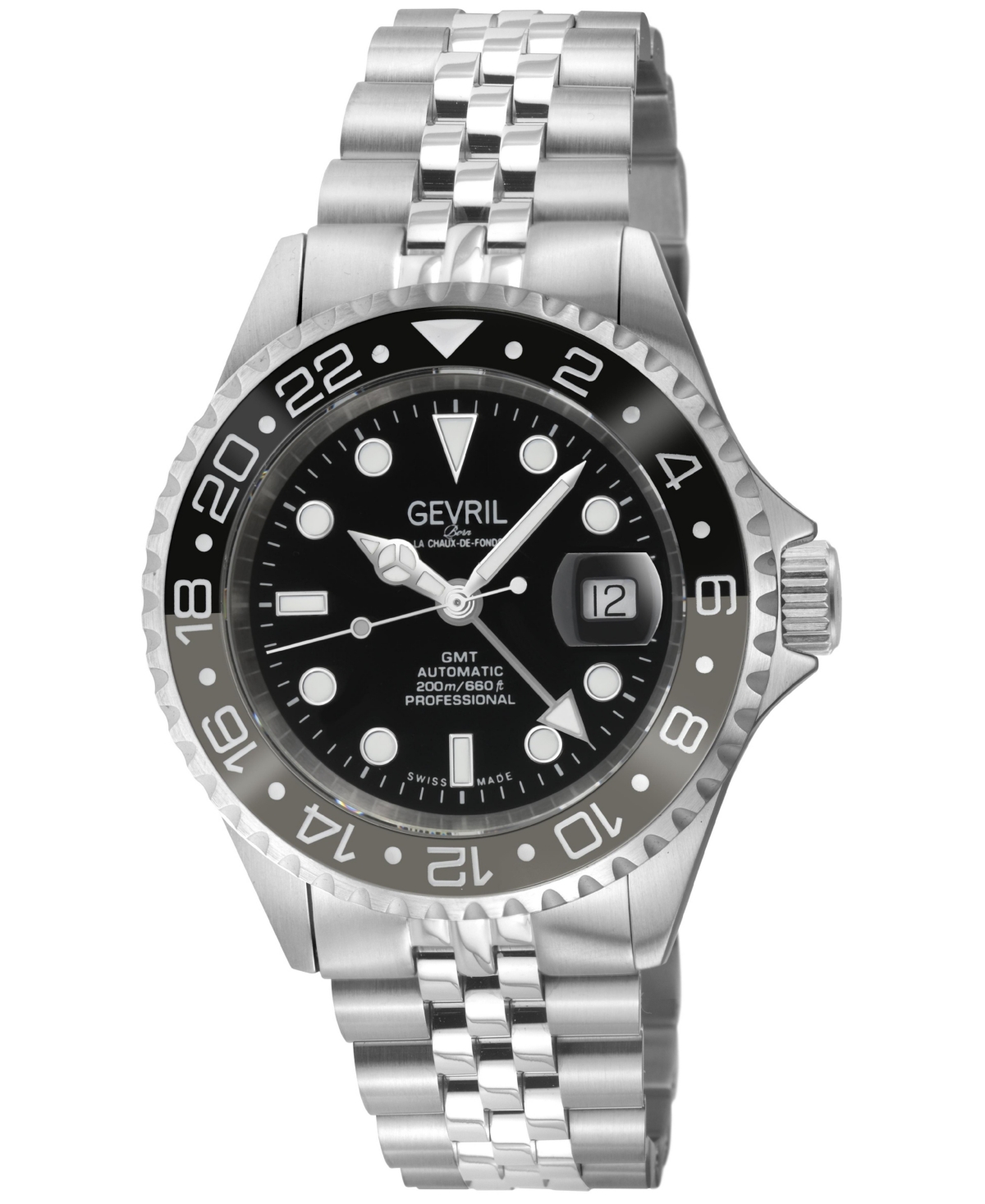 Click here for Gevril Mens Wall Street Swiss Automatic Bracelet W... prices