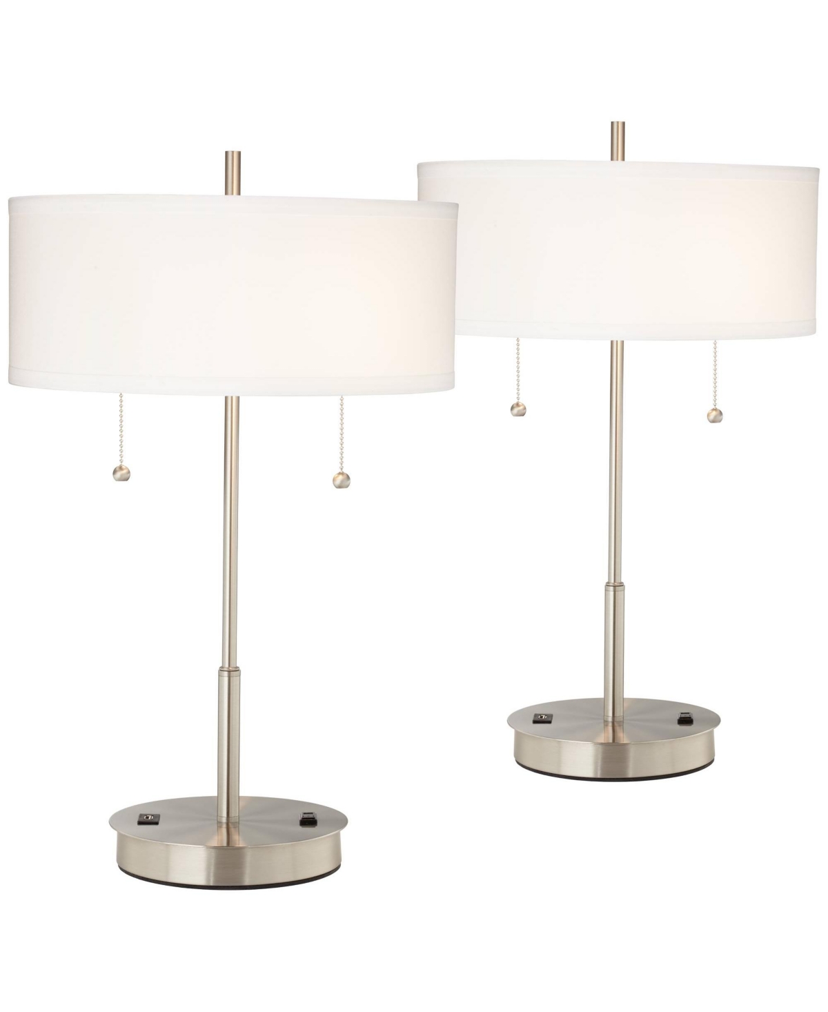 Click here for 360 Lighting Nikola Modern Accent Table Lamps 23 3... prices