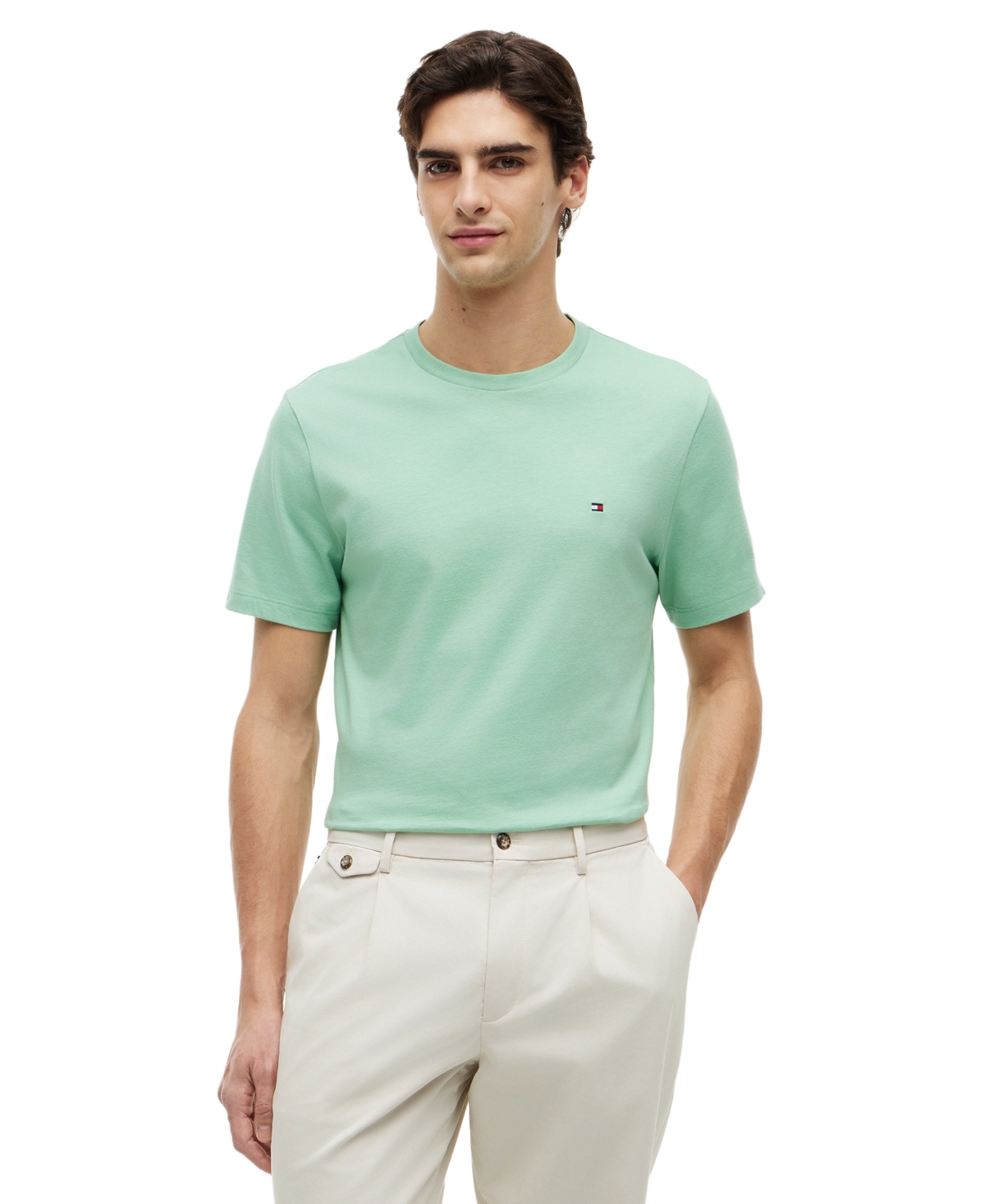 Click here for Tommy Hilfiger Mens Regular-Fit Essential T-Shirt... prices