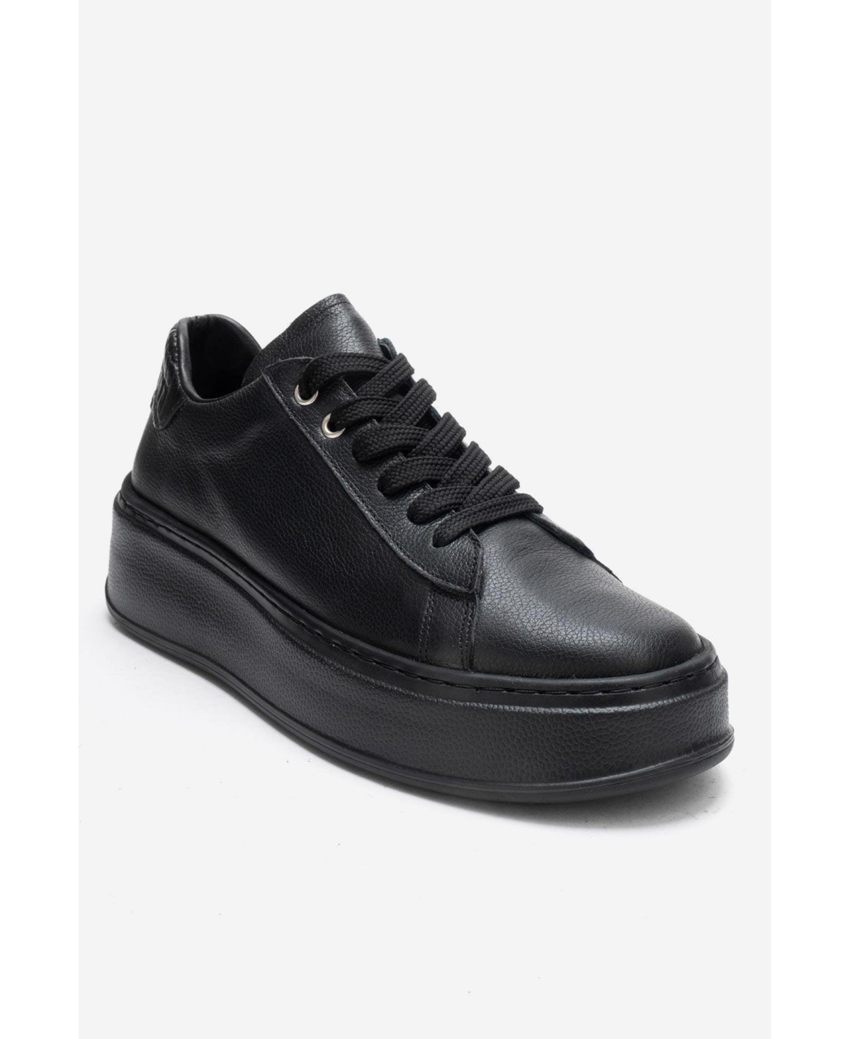 Click here for Forever & Always Shoes Womens Paloma Leather Sneak... prices