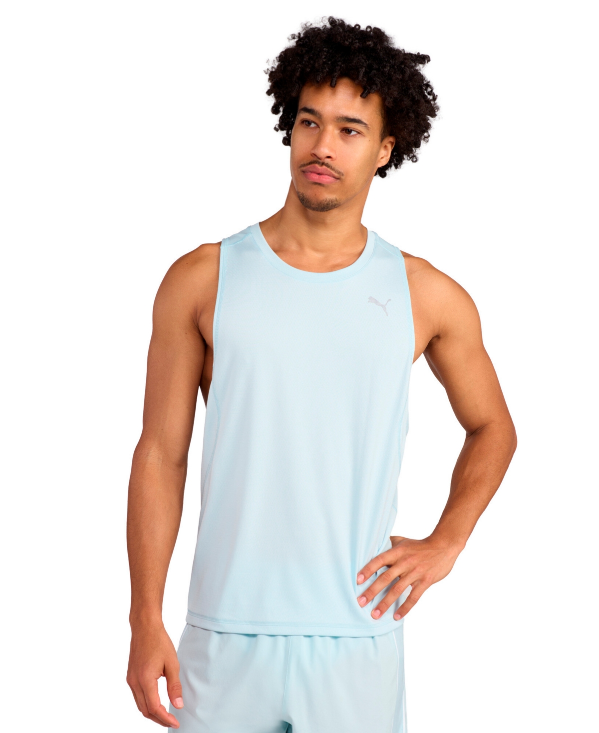 Click here for Puma Mens Run Velocity Tank Top - Fresh Water prices