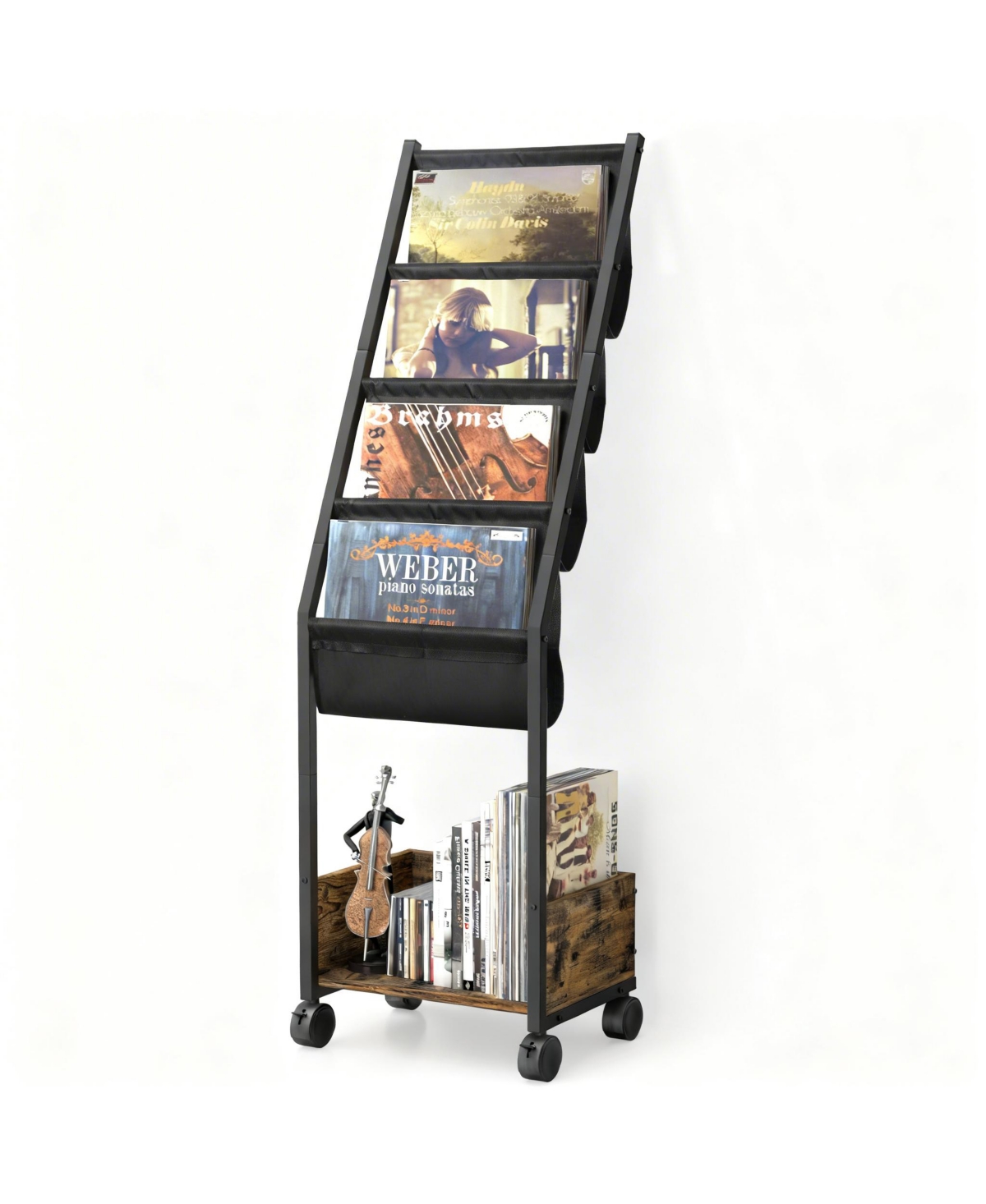 Click here for Yigii Vinyl Record Storage Stand 4-Tier Display Sh... prices