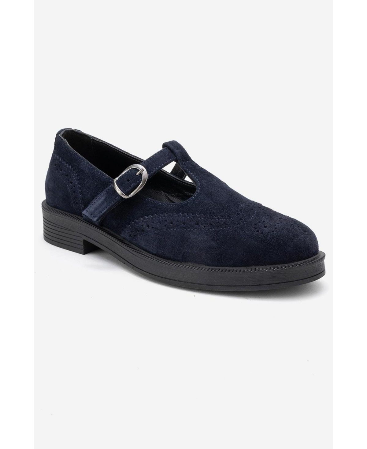 Click here for Forever & Always Shoes Janney Leather Strap Loafer... prices