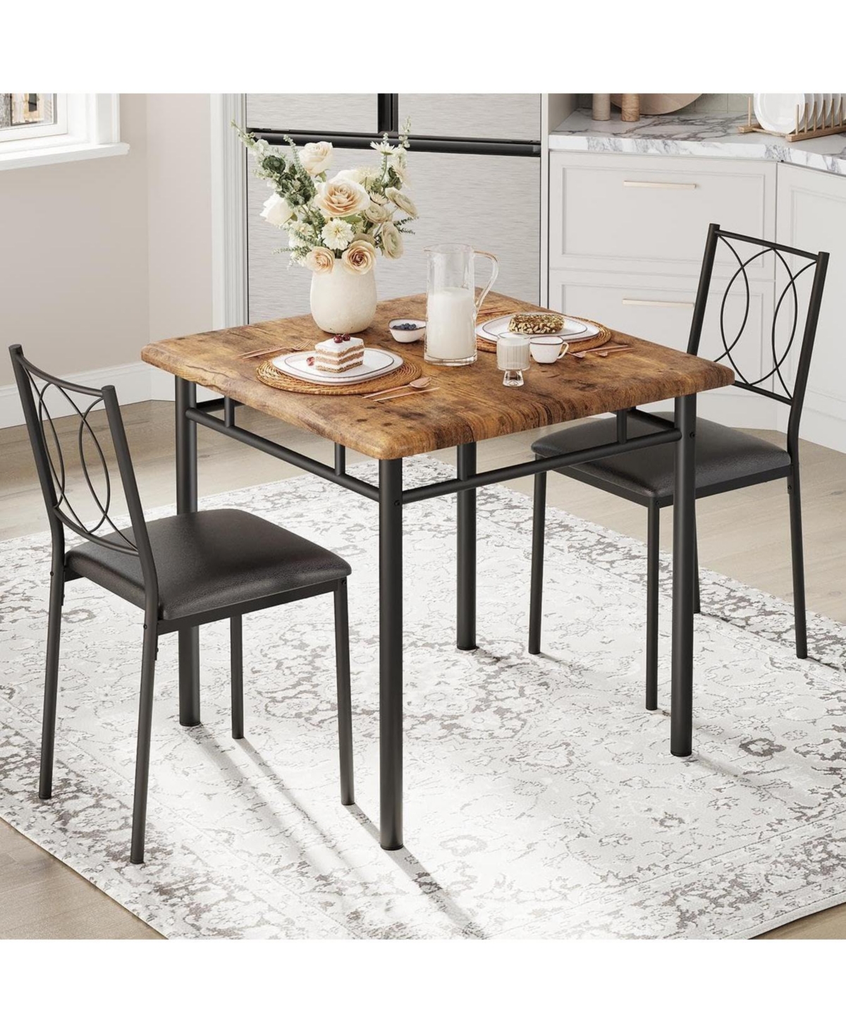 Click here for gaomon Dining Table Set for 2  Small Kitchen Table... prices