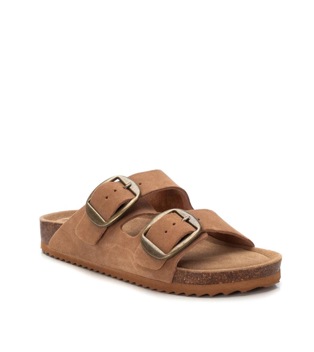 Click here for Womens Suede Double Strap Buckle Sandals By Xti -... prices