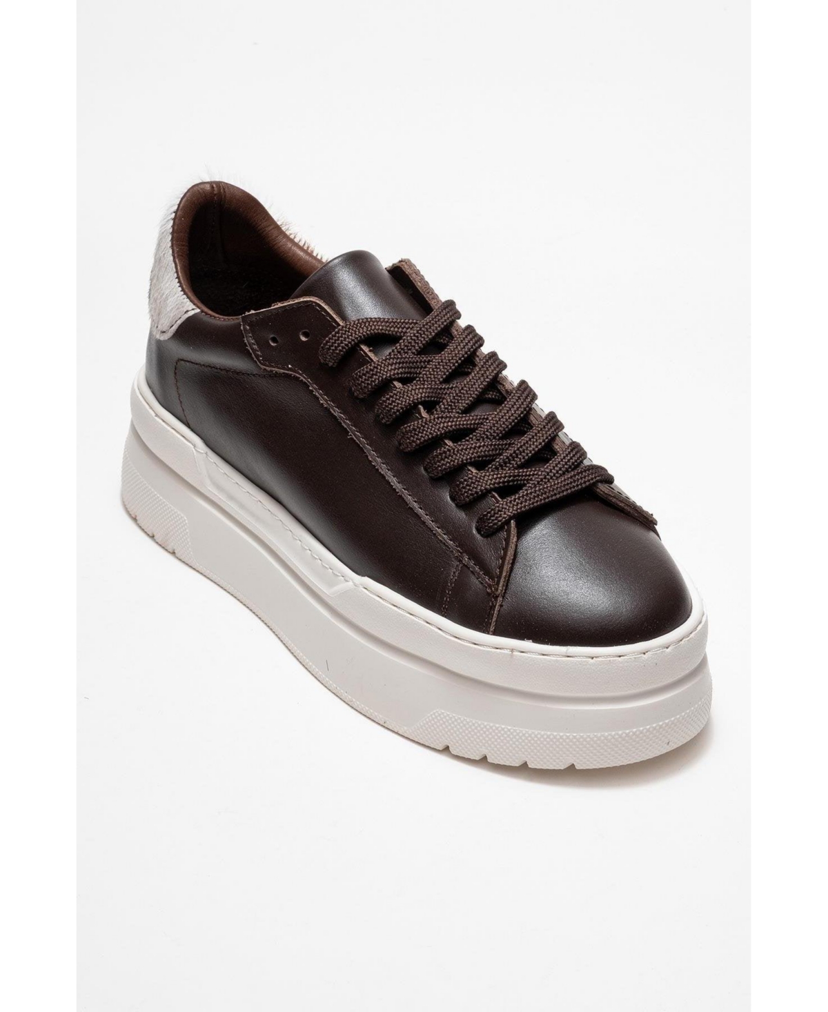 Click here for Forever & Always Shoes Womens Anabel Leather Platf... prices