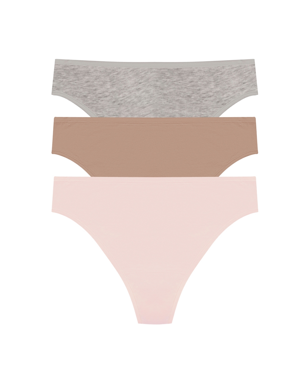 Click here for Natori Womens 3-Pk. Bliss Bare Cotton Thong Underw... prices