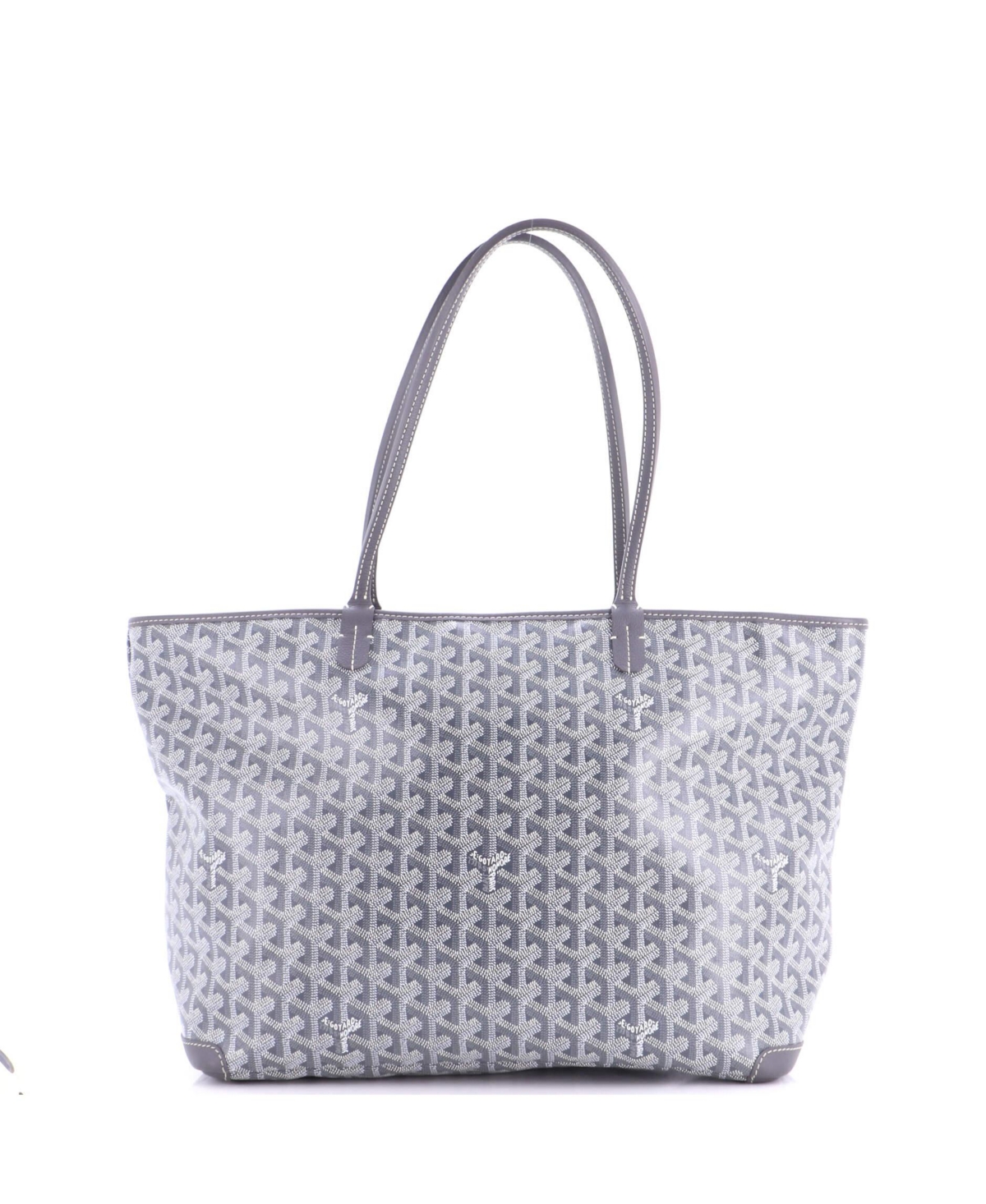 Click here for Pre-Owned Goyard Mm Artois Tote Coated Canvas - Gr... prices
