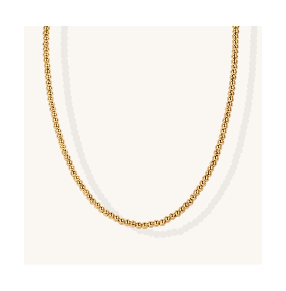 Click here for Mantra Inspiration Bead Necklace stainless steel -... prices