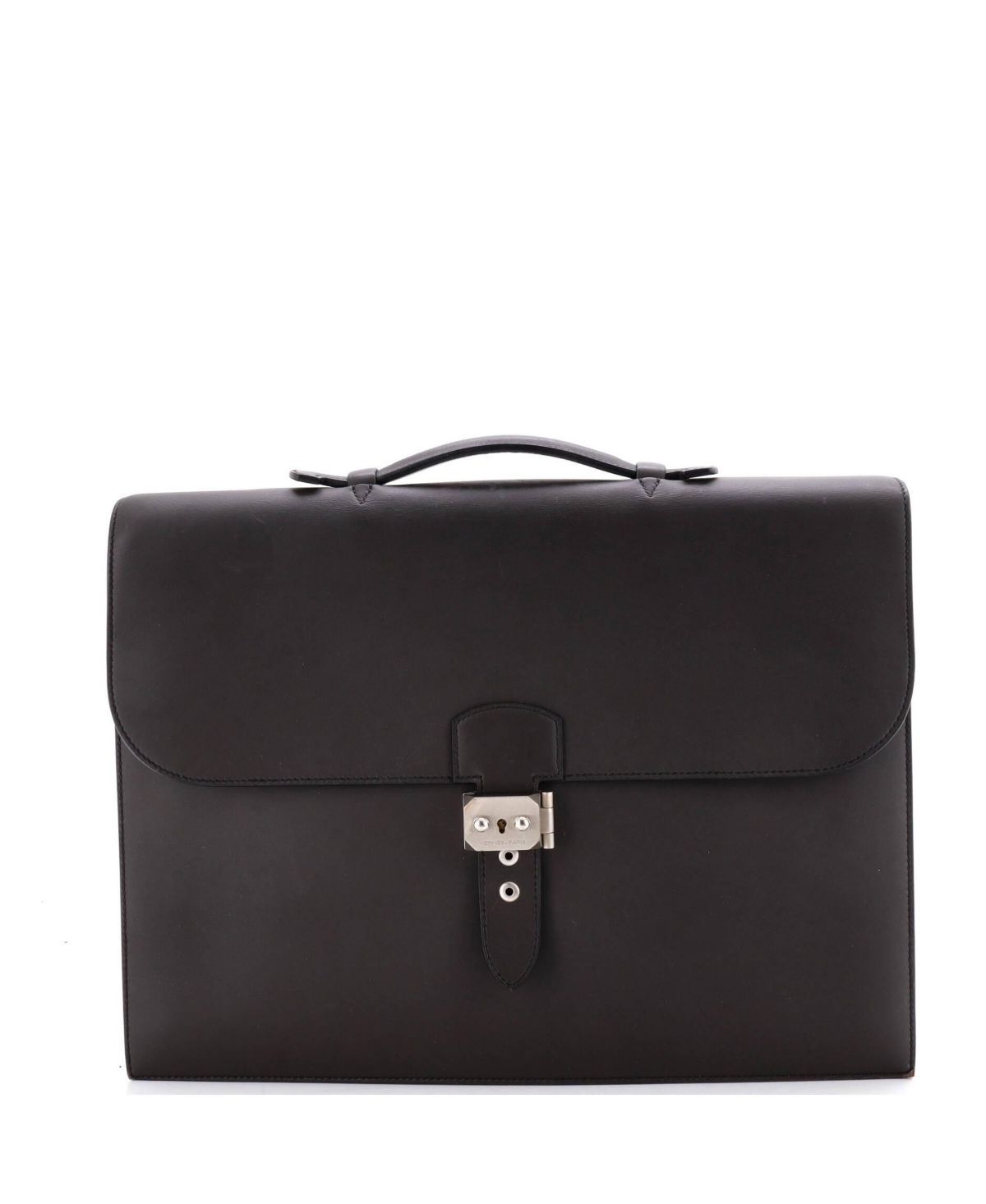 Click here for Pre-Owned HERMES 38 Sac a Depeches Bag Sombrero -... prices