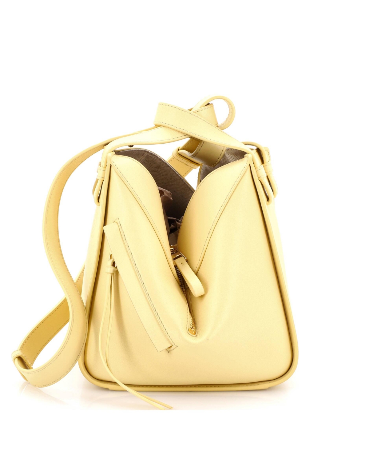 Click here for Pre-Owned Loewe Small Hammock Bag Leather - Yellow prices