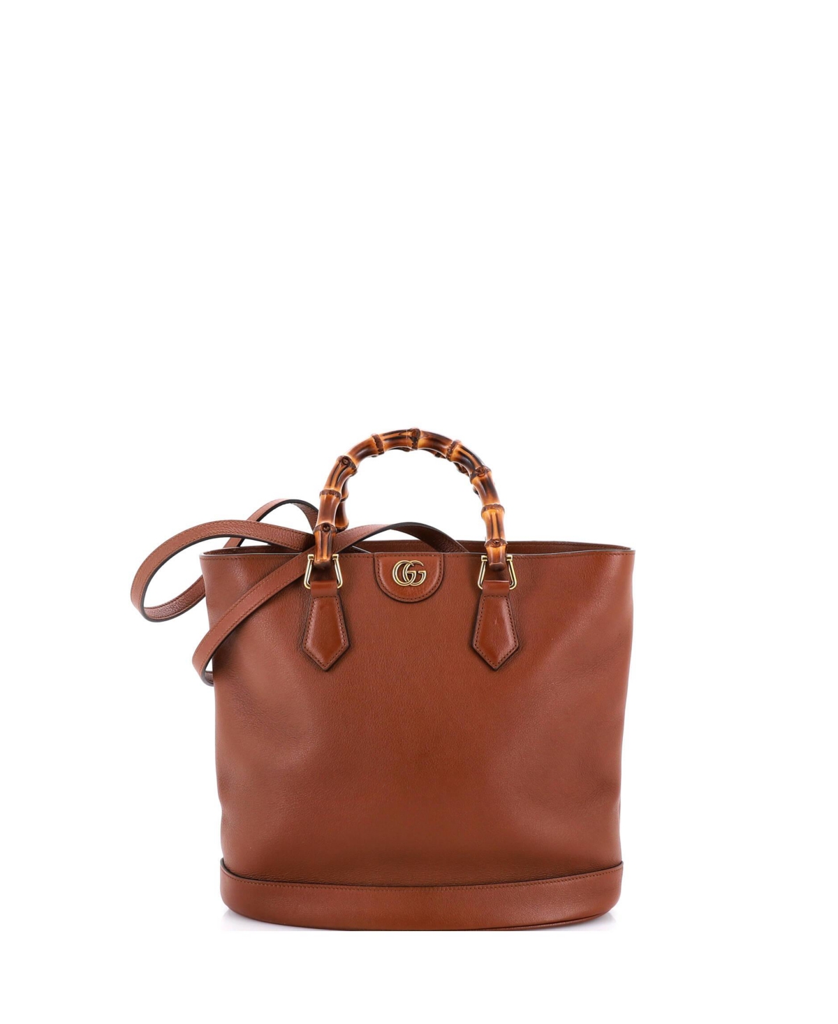 Click here for Pre-Owned Gucci Medium Diana Bamboo Handle Round T... prices