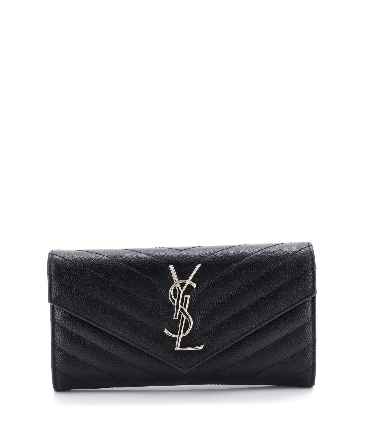 Click here for Pre-Owned Saint Laurent Large Classic Monogram Fla... prices