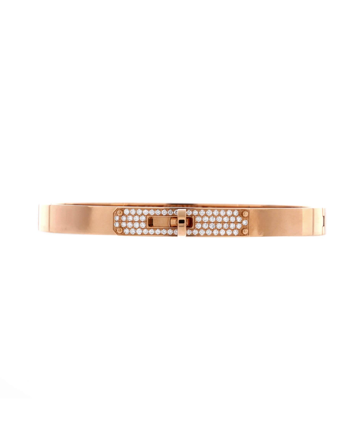 Click here for Pre-Owned HERMES Kelly Bracelet - 18k rose gold prices