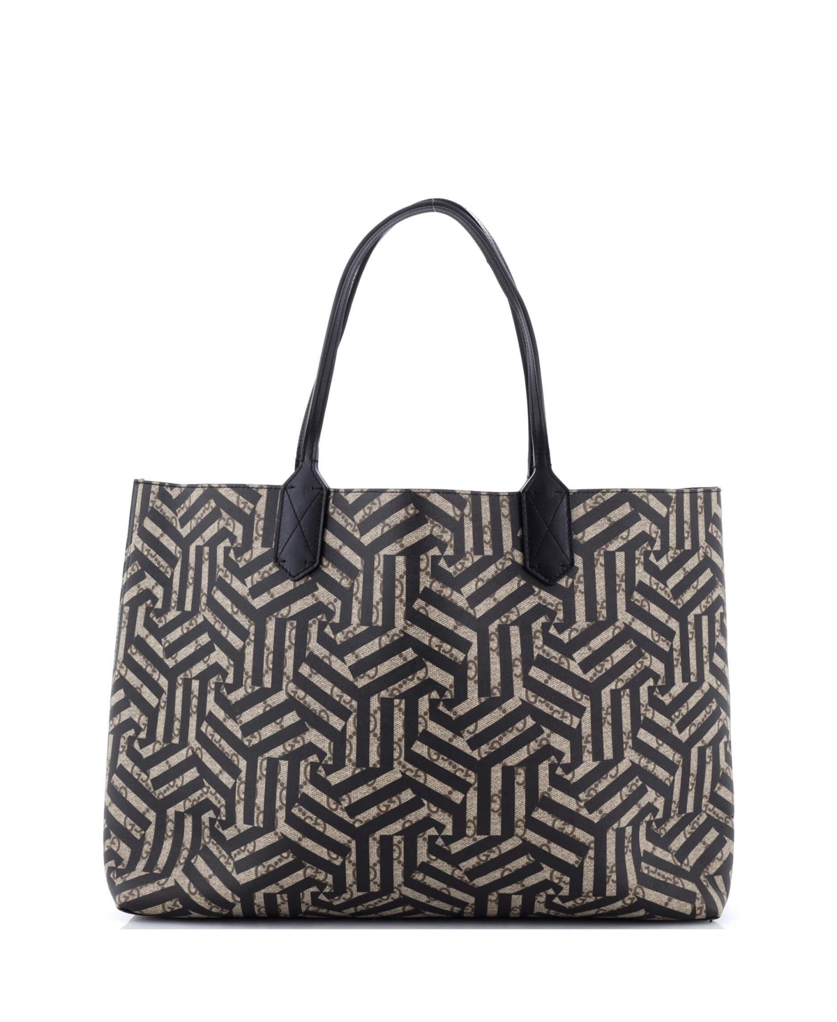 Click here for Pre-Owned Gucci Medium Reversible Tote Caleido Gg... prices