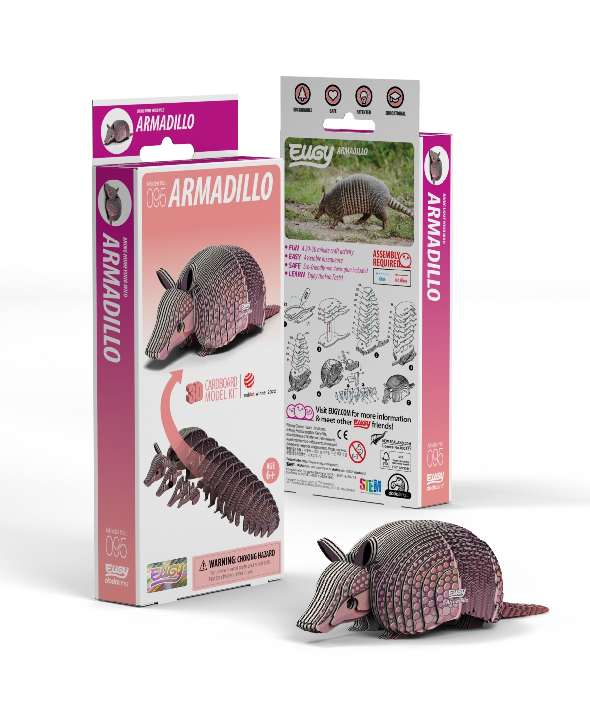 Click here for Eugy Armadillo 3D Puzzle prices
